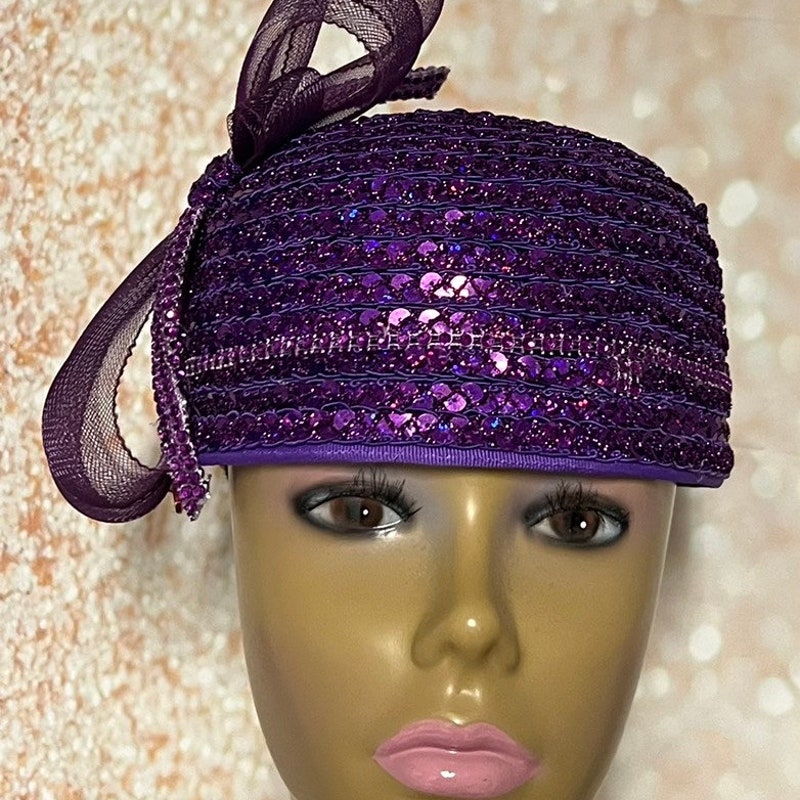 Purple Womens Hat - Etsy