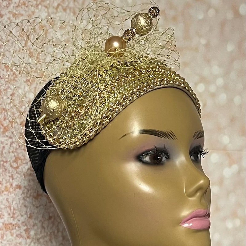 Gold Church Women Hat - Etsy