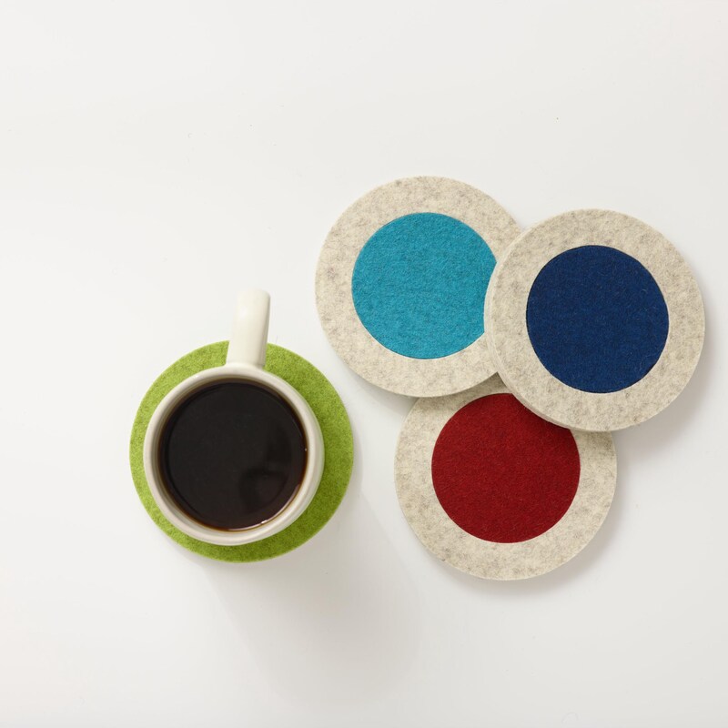 Wool Coasters - Etsy