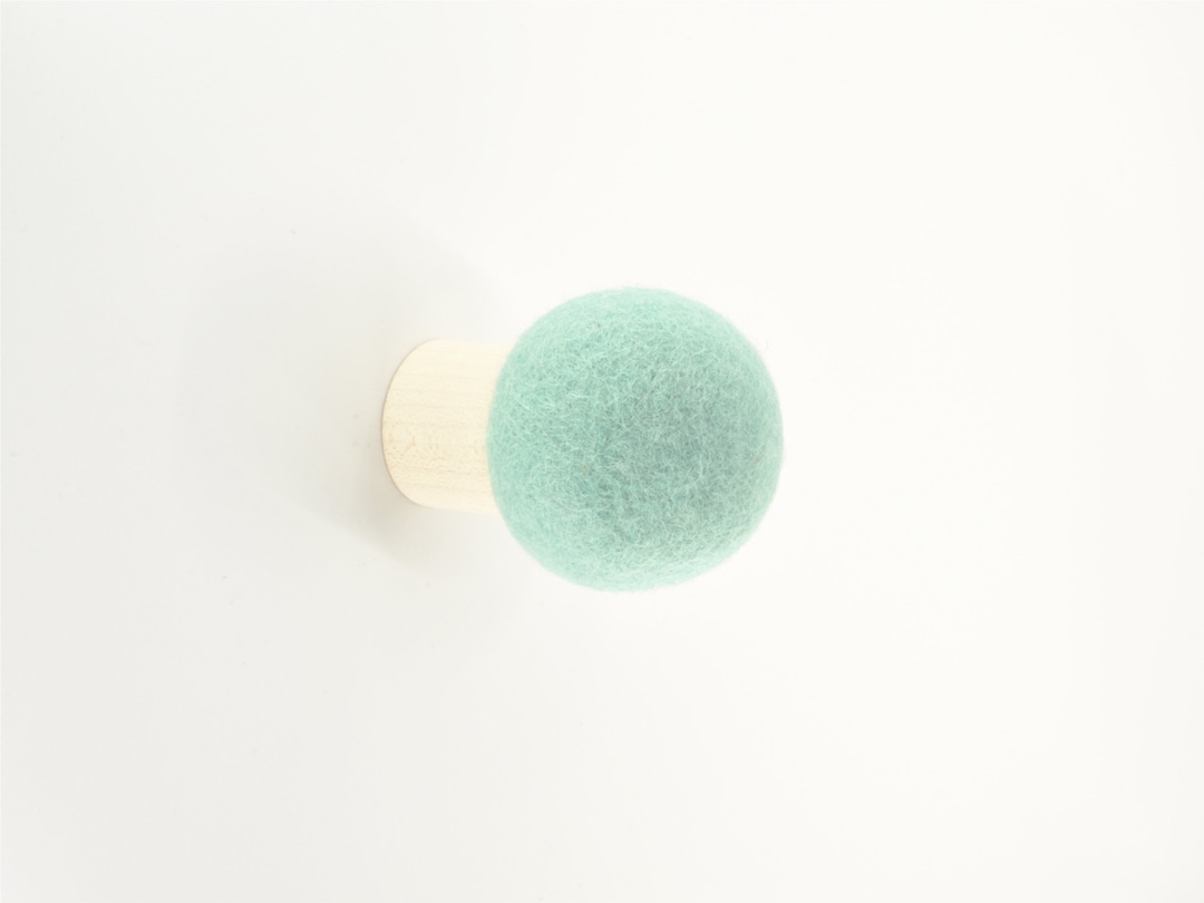 Seaglass Green Wall Hook; Decorative Wall Hook; Minimalist and Modern ...