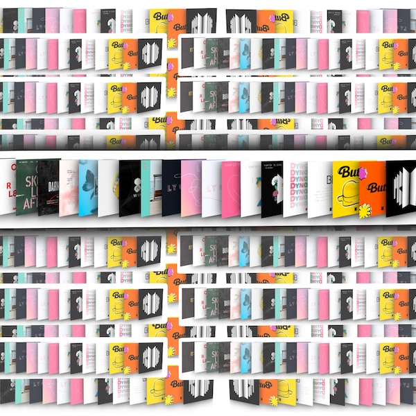 Bts Album Stickers - Etsy