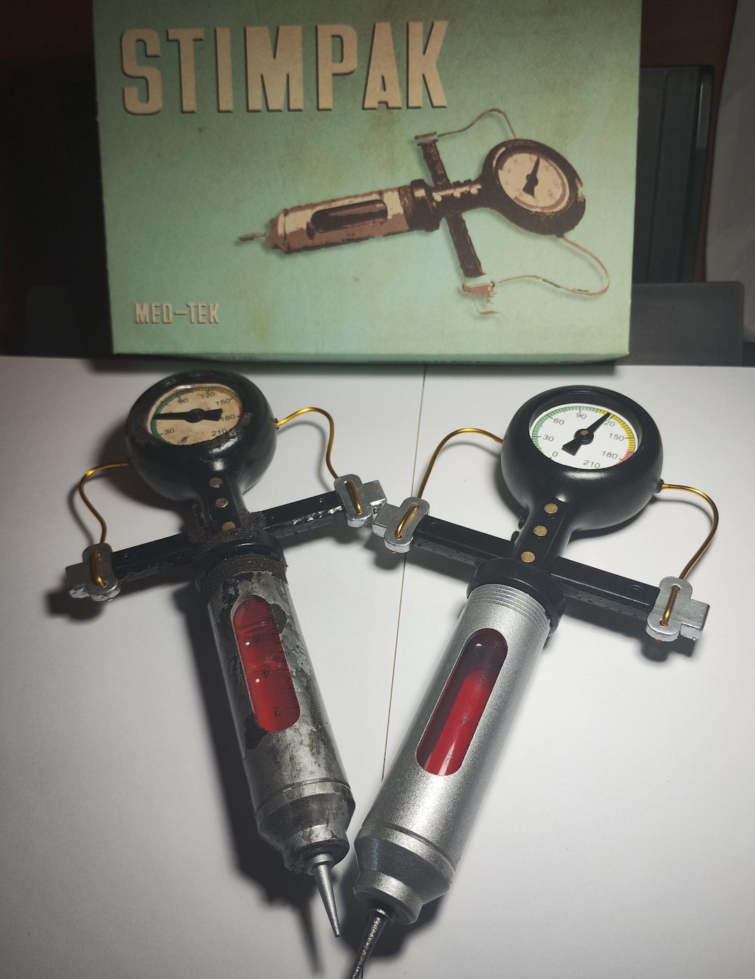 Fan-art Replica Stimpak for Cosplay Props From Game Syringe Stimulator ...