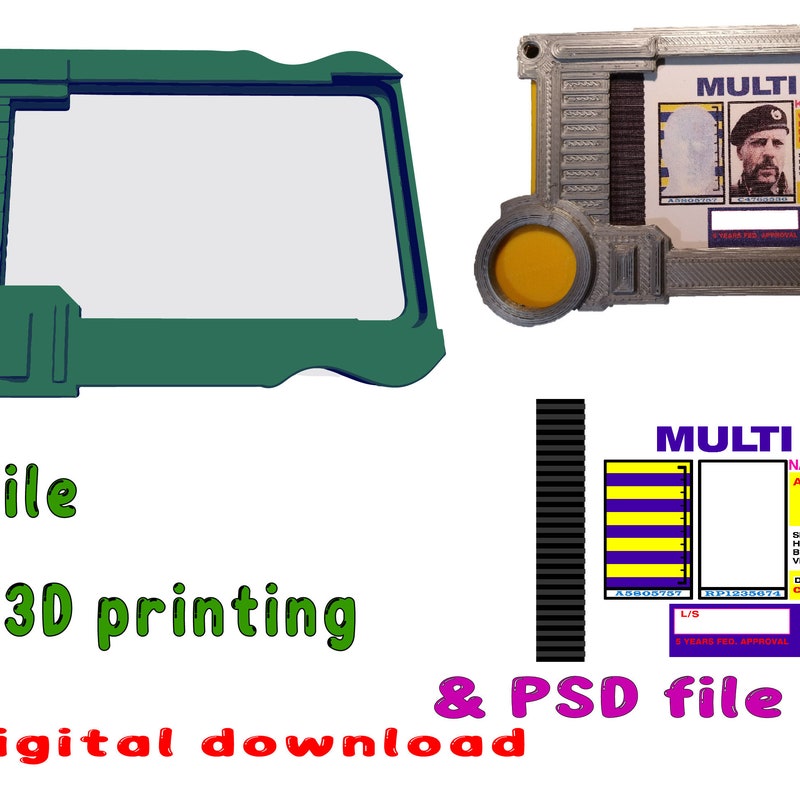 Multipass Template - Etsy