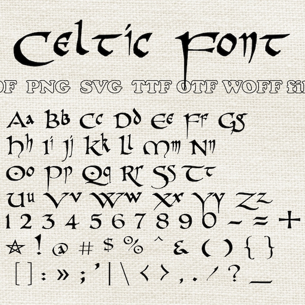 Celtic Letter - Etsy