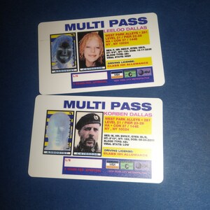 Multipass for Cosplay Business Card Holder 3D Printed and Hand Painted ...