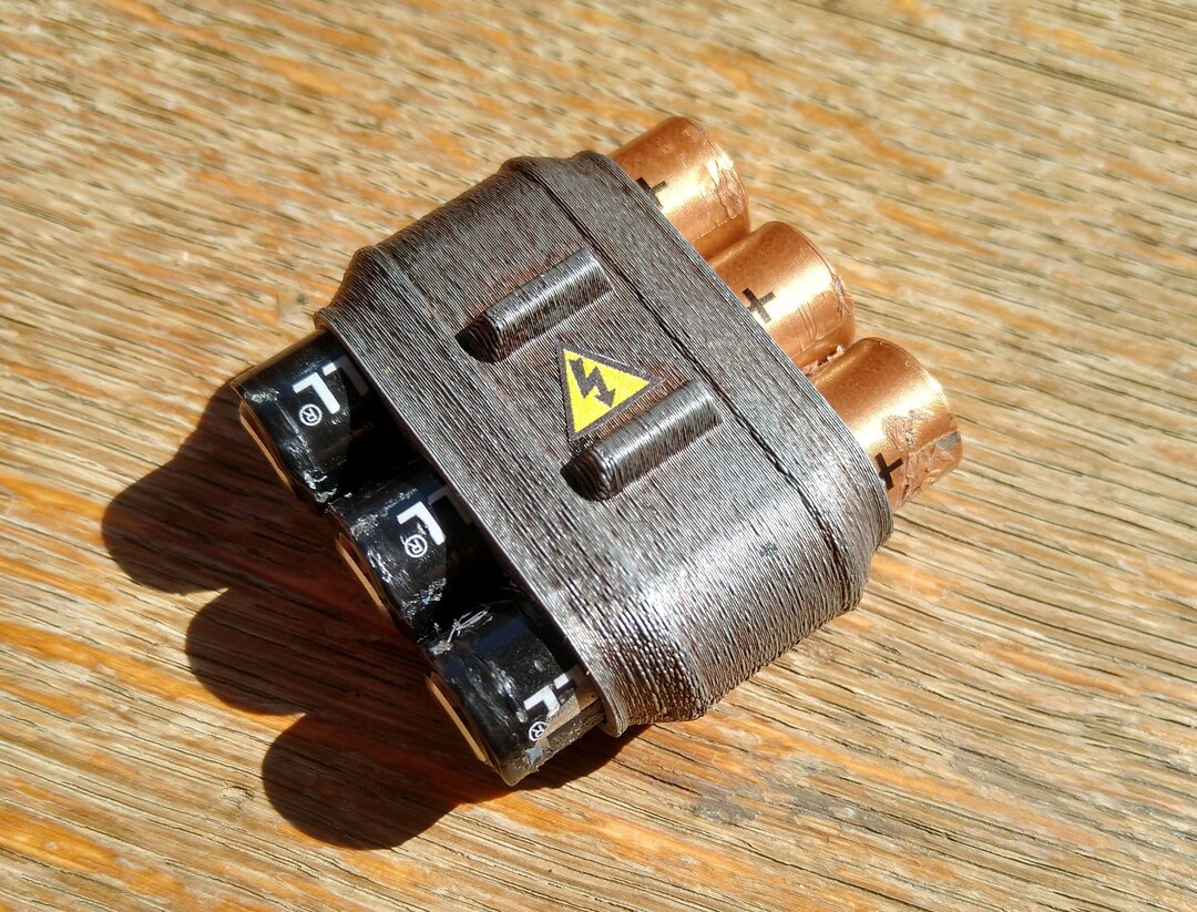 Replica Apocalyptic Game Energy Cells, for the Apocalyptic Game 3 Laser ...