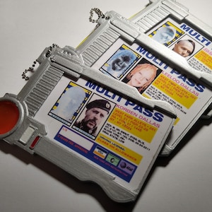 Multipass for Cosplay Business Card Holder 3D Printed and Hand Painted ...