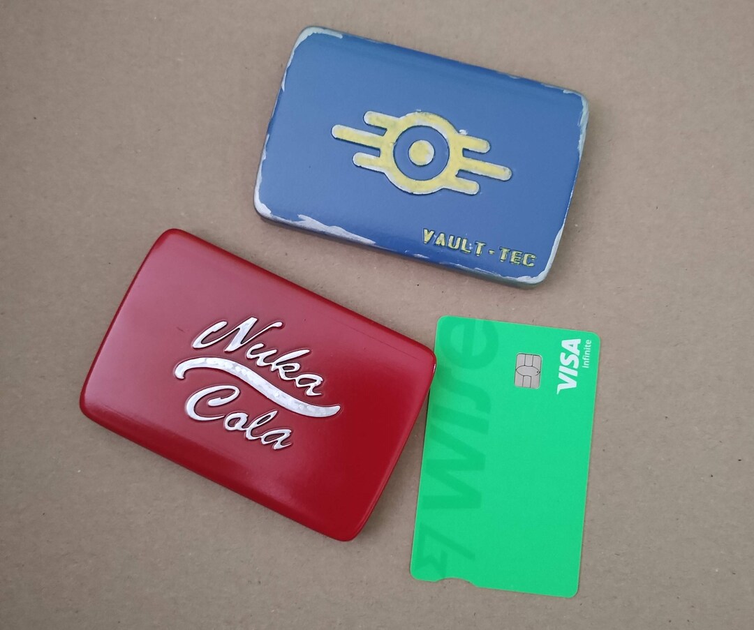 Fan-art Wallet Cardholder Props for Fallout Fans - Etsy