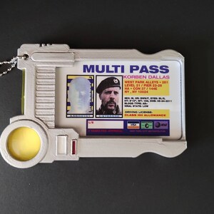Multipass for Cosplay Business Card Holder 3D Printed and Hand Painted ...