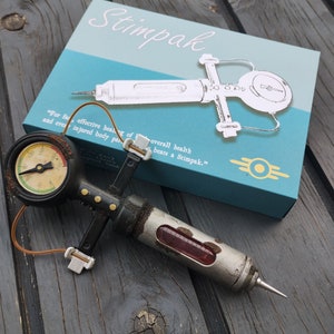 Fan-art Replica Stimpak for Cosplay Props From Game Syringe Stimulator ...