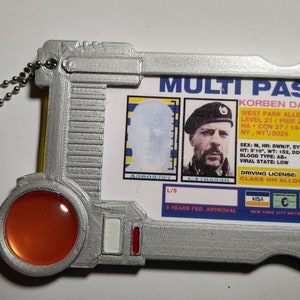 Multipass for Cosplay Business Card Holder 3D Printed and Hand Painted ...