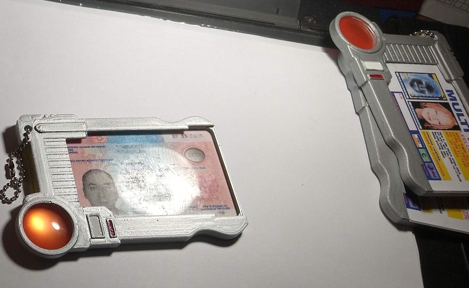 Multipass for Cosplay Business Card Holder 3D Printed and Hand Painted ...