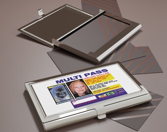 Multipass for Cosplay Business Card Holder 3D Printed and Hand Painted ...