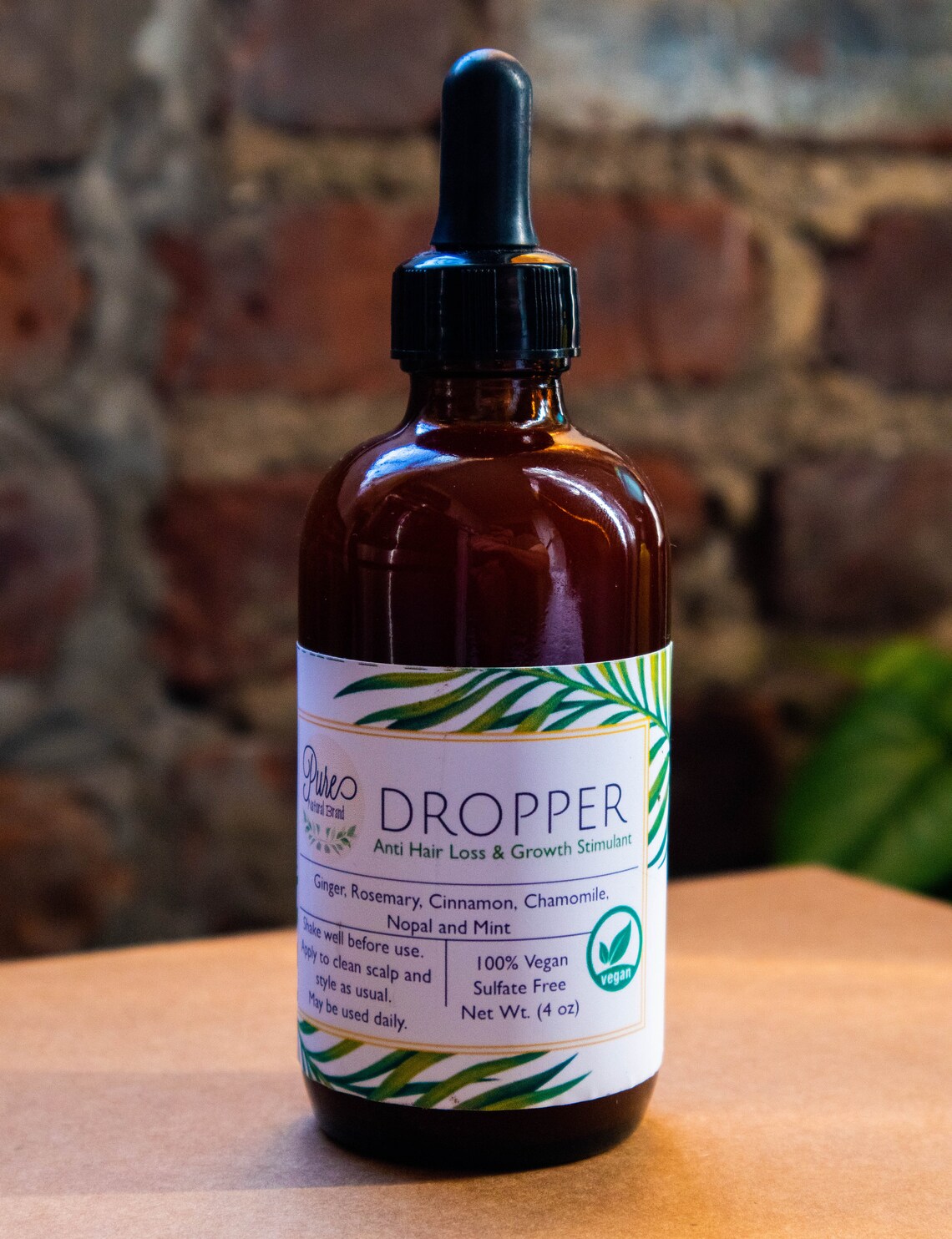 Natural Anti Hair Loss Serum – Herbal Scalp Treatment - Etsy