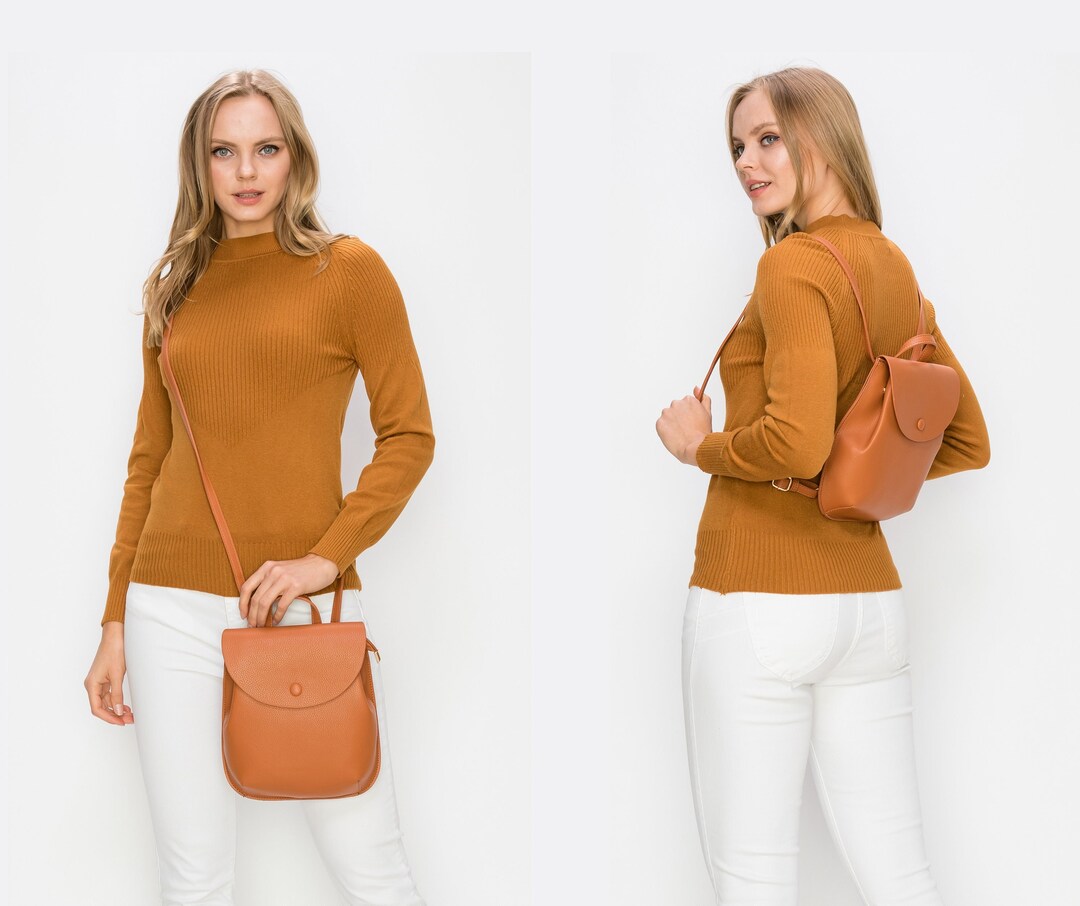 Crossbody Bag & Backpack With Adjustable Shoulder Strap, Versatile ...