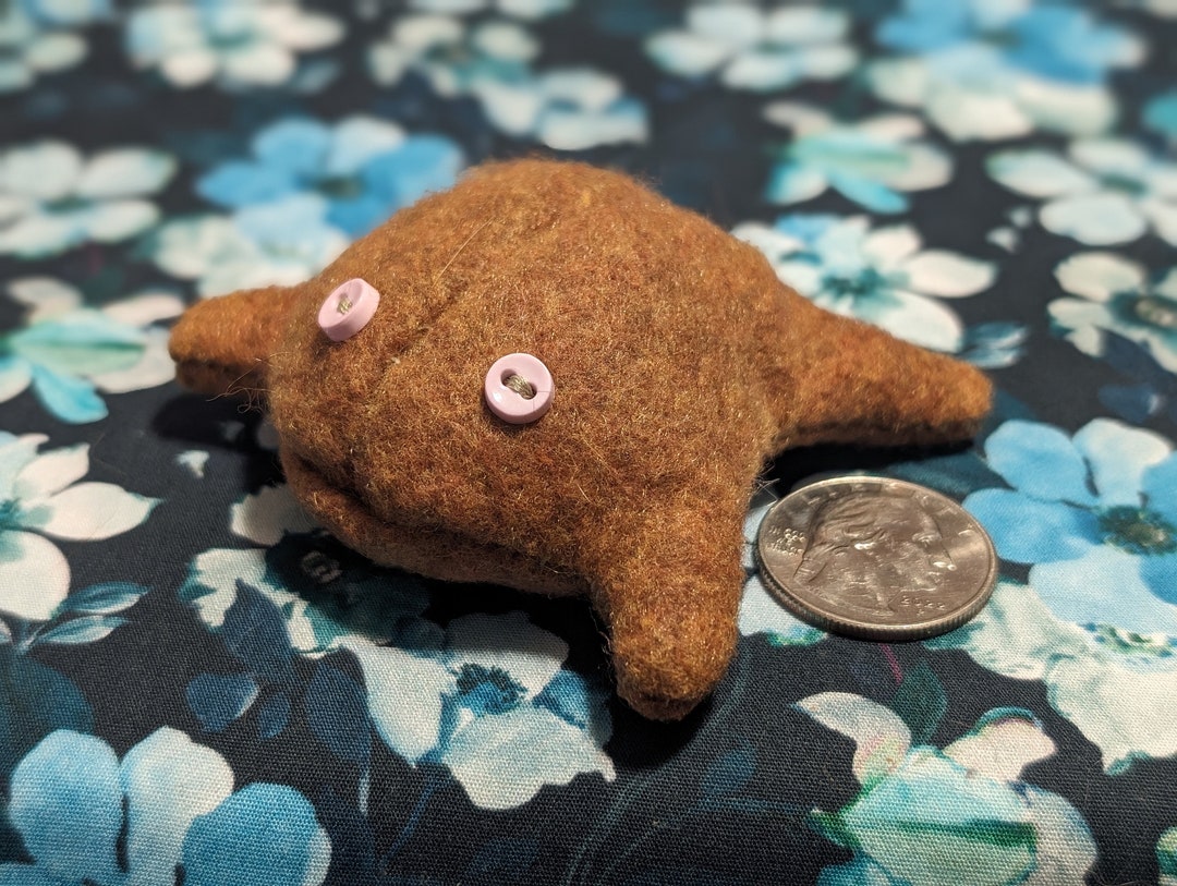Mini Felt Frog Beanbag Plush | Brown Toad/frog Stuffed Animal - Etsy