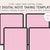 Goodnotes Template Pink, Basic Note Bundle, Pink Digital Note Taking ...