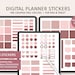 Blue Digital Stickers, Digital Stickers Book, PNG Stickers, iPad ...