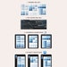 Blue Digital Stickers, Digital Stickers Book, PNG Stickers, iPad ...