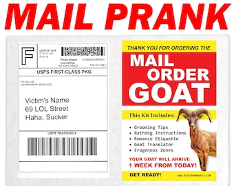 Mail Order Prank - Etsy