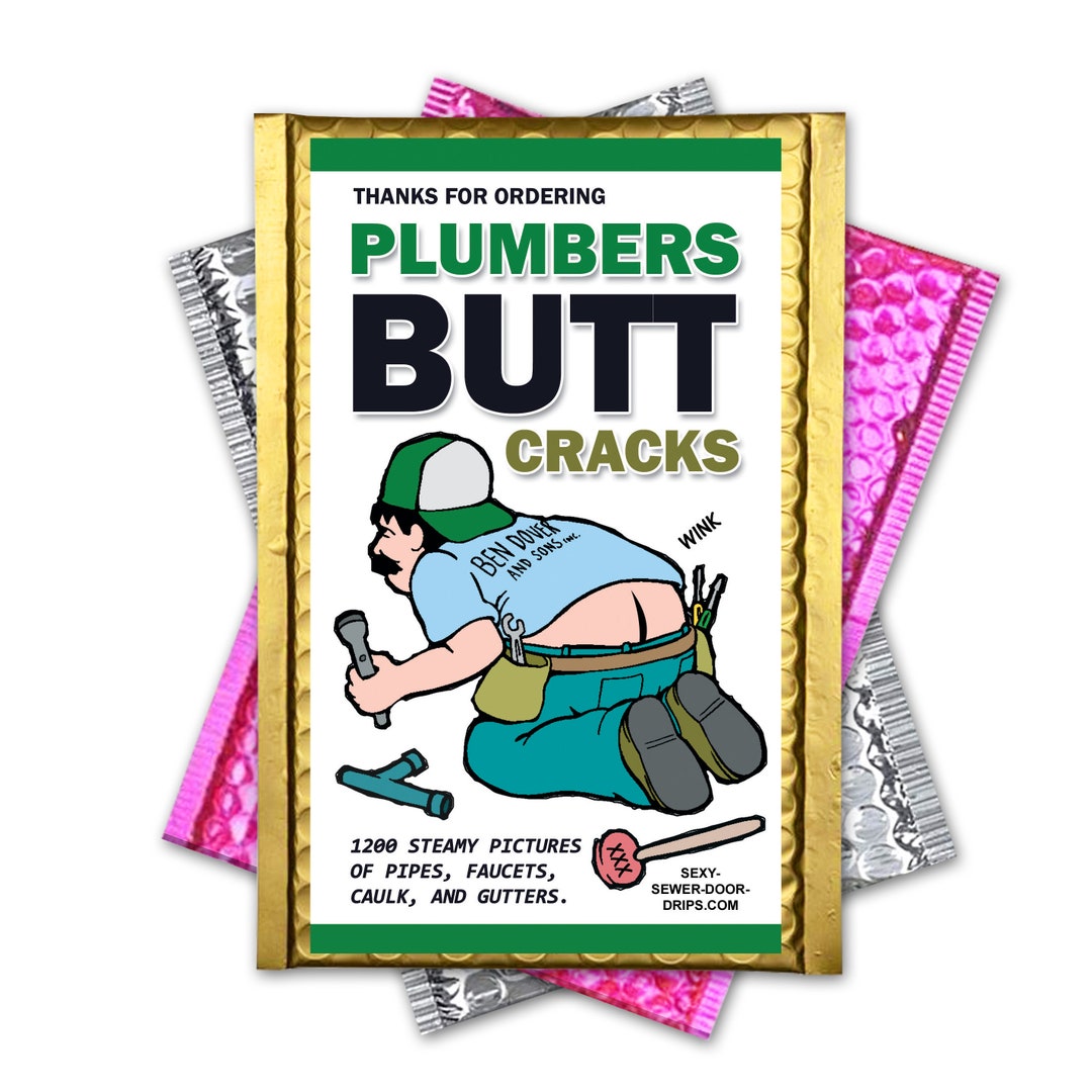 Prank Package Plumbers Butt Cracks Gets Mailed Directly To You Etsy