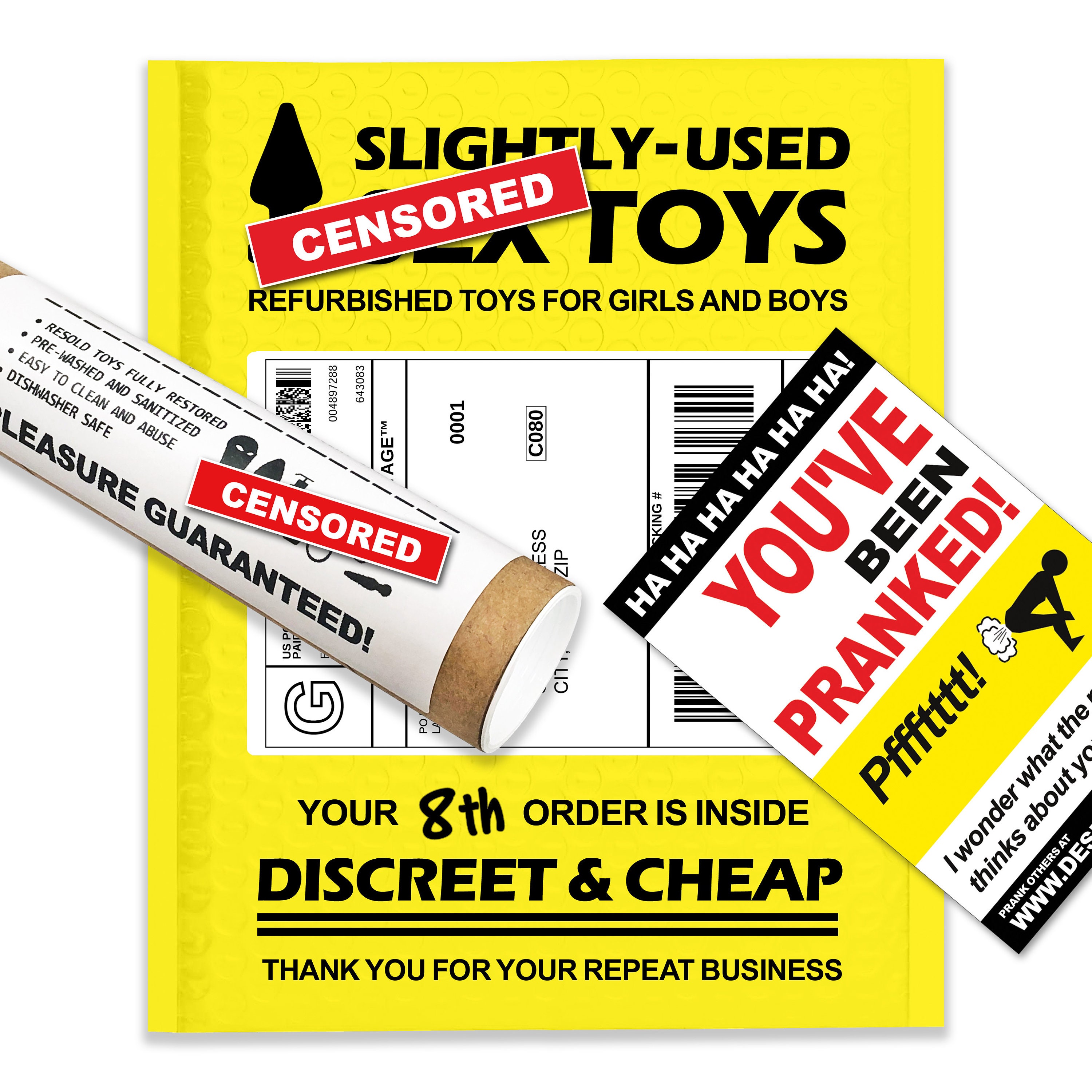 Anonymous Mail Prank: Embarrassing Gag Gift - Etsy