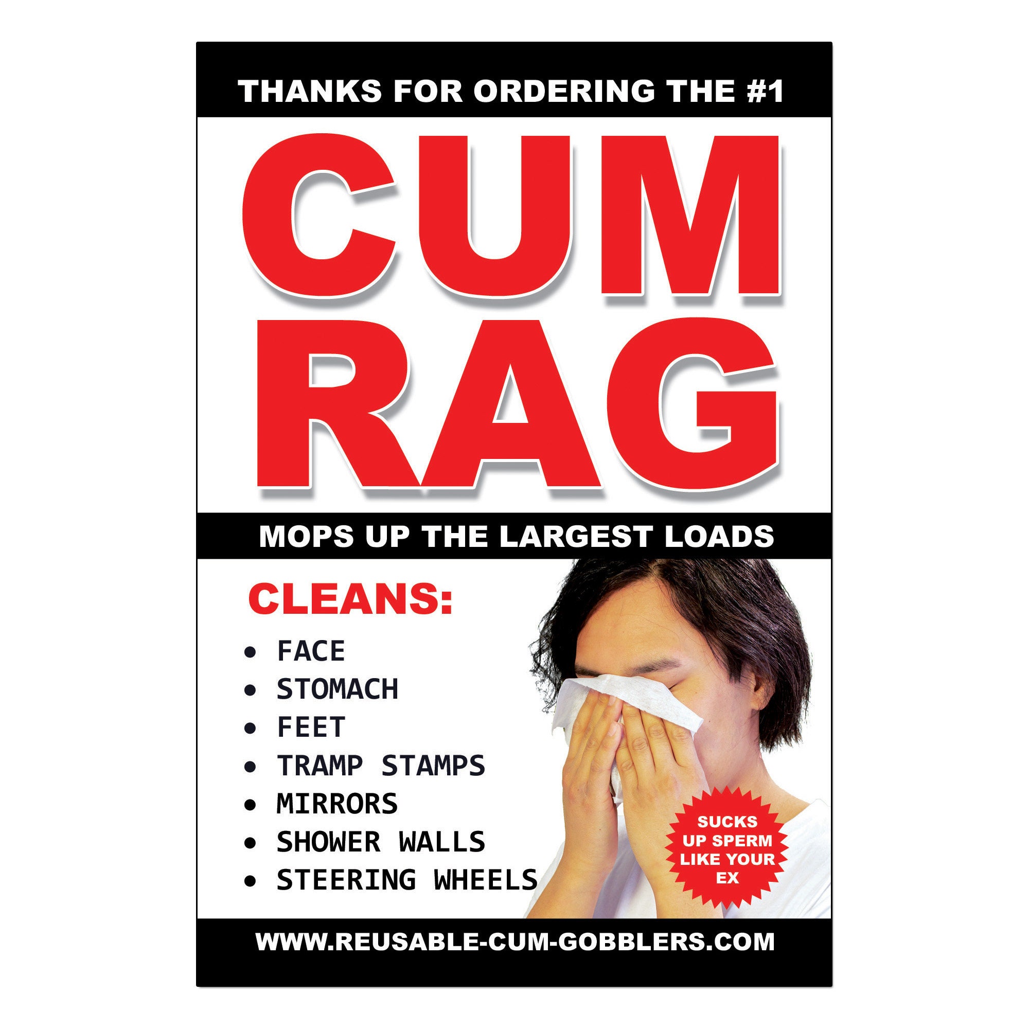 The 1 Cum Rag Prank Mail Prank Box Gag Gift Funny Prank | Etsy