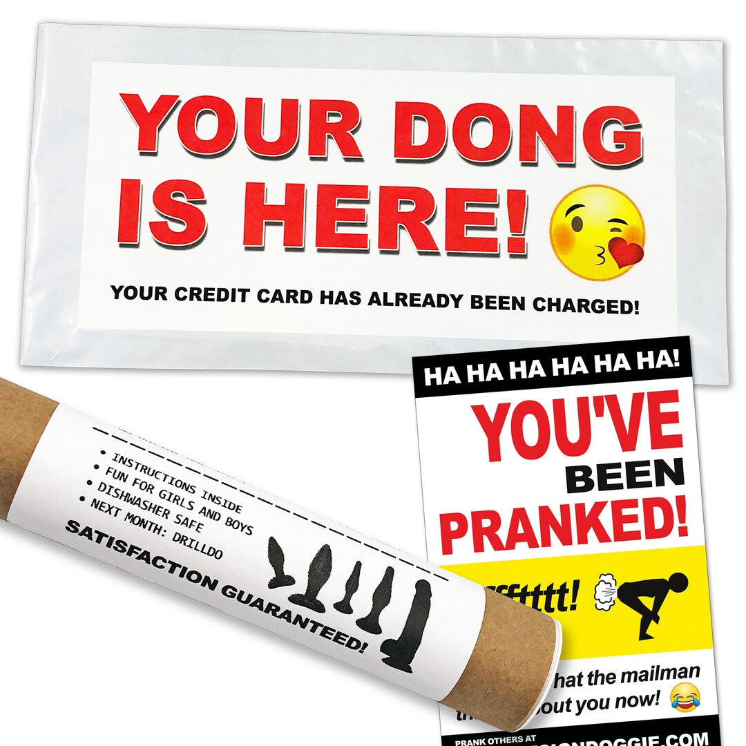 Funny Dong Prank Joke Fake Product Package Sent Directly to - Etsy