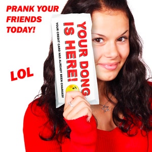 Funny Dong Prank Joke Fake Product Package Sent Directly to Your ...