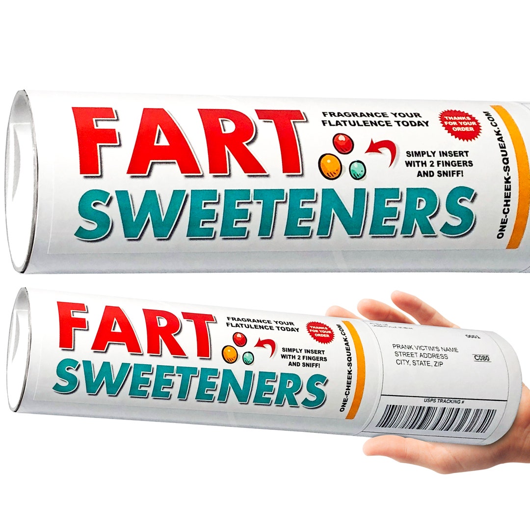 Fart Sweets Mail Prank Tube Sent to Embarrass Your Family and Friends ...