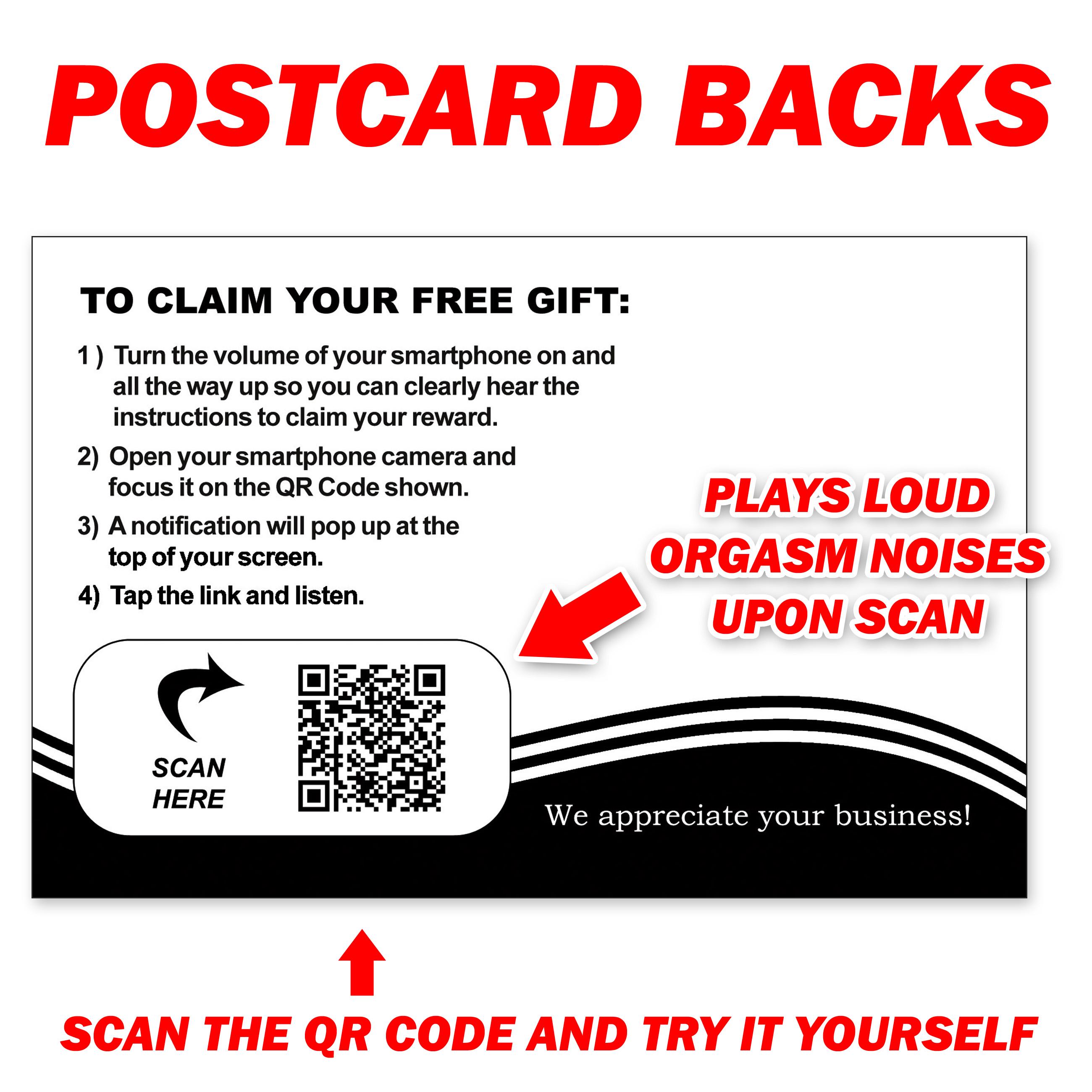 Embarrassing Prank Postcards: Members Reward Gag - Set of 12 - Etsy