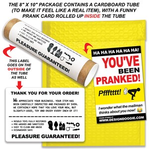 Prank Joke Mail Embarrassing Oversized Fake Product Sent Directly to ...