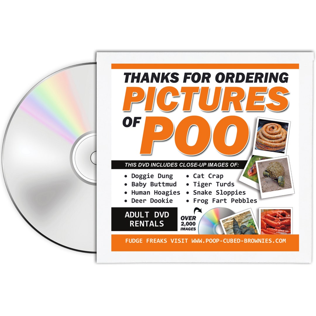 Pictures of Poo Prank Fake DVD Gag Gift Funny Prank Mailer Gets Sent ...