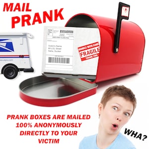 Double Middle Finger Surprise Prank Prank Box Gag Mail Sent Directly to ...