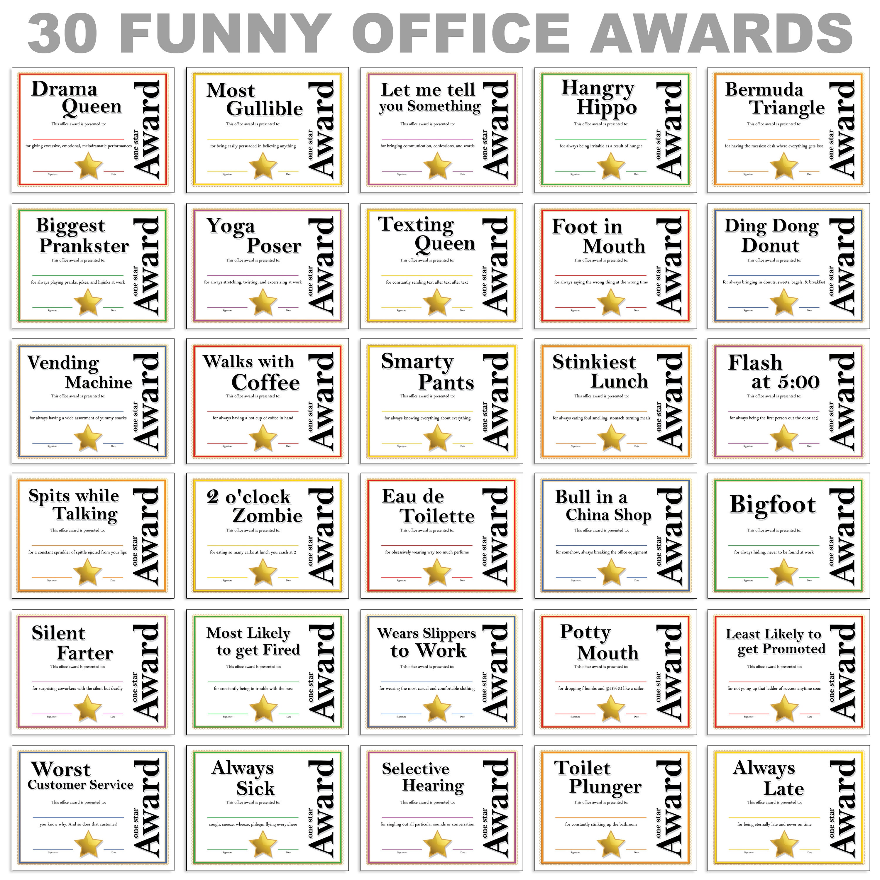 Funny Staff Superlatives Funny Superlatives: A List To Brighten Your