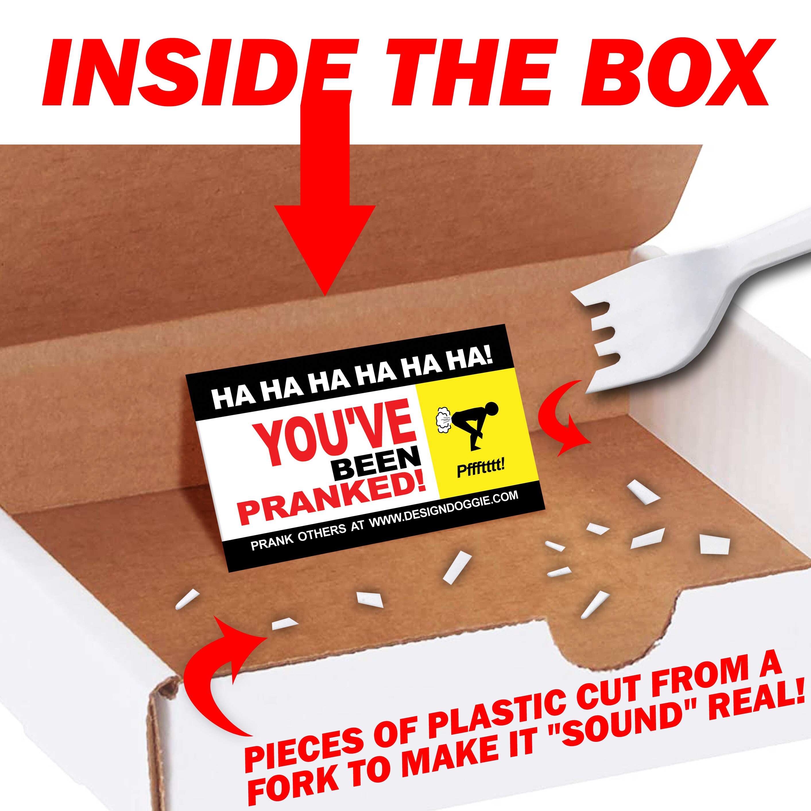Prank Mail Practical Joke Mailer Gag Gift Big Box of Toe - Etsy.de