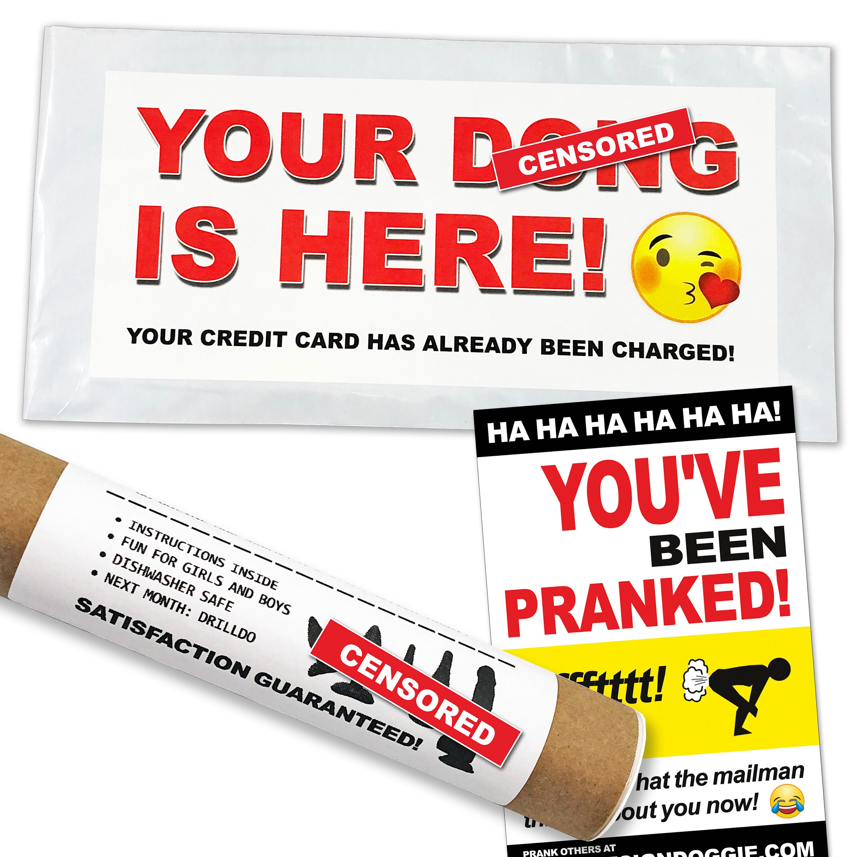 Funny Dong Prank Joke Fake Product Package Sent Directly to Your ...
