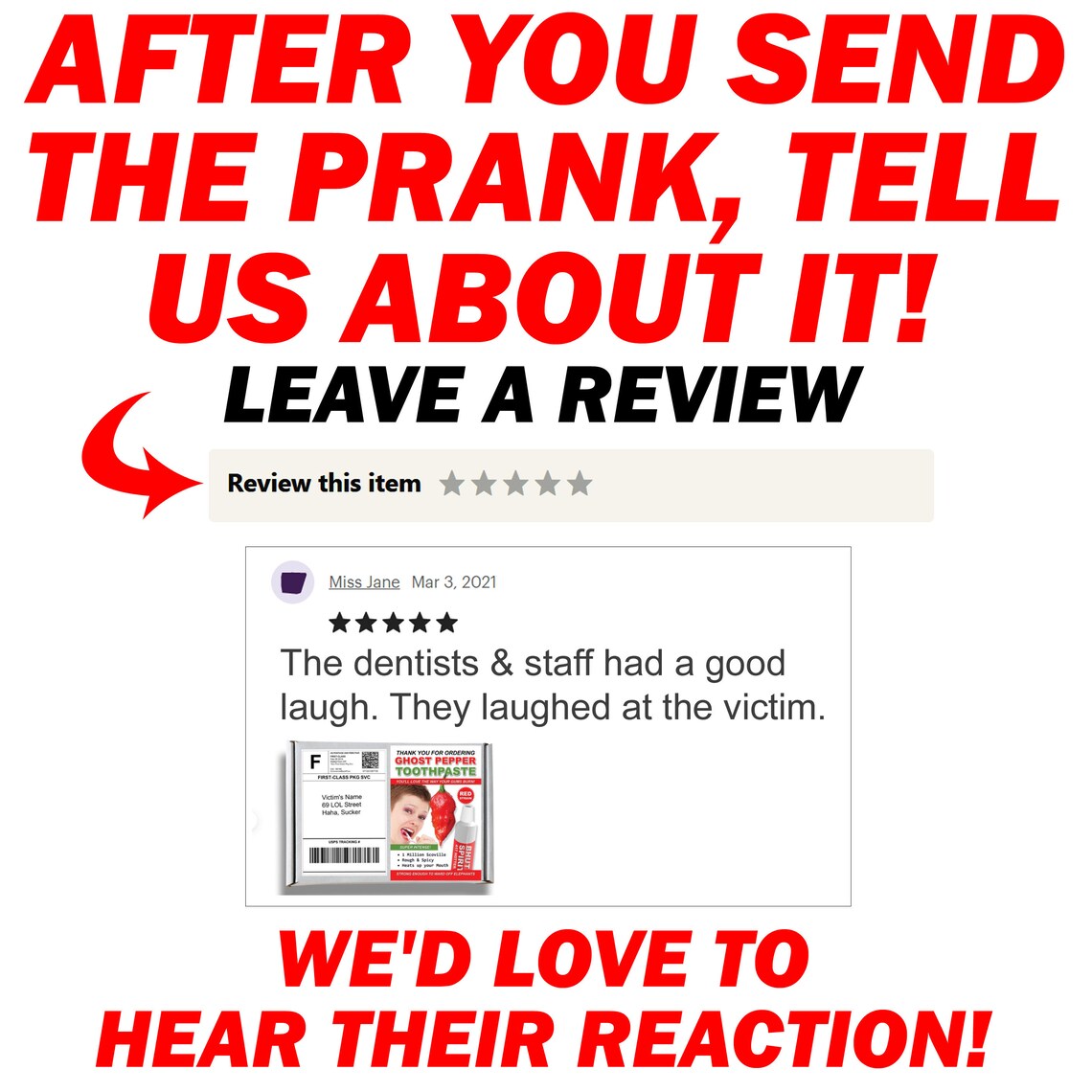 Step Mom Fake Porn Mail Prank Dvd Gag Funny Postal Prank Gets Etsy
