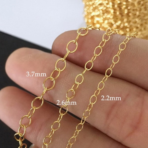 Gold Chain Necklace - Etsy