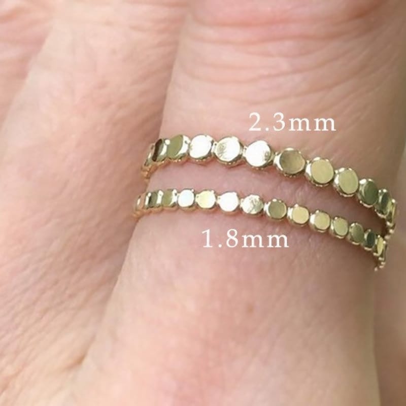 Gold Dot Ring - Etsy