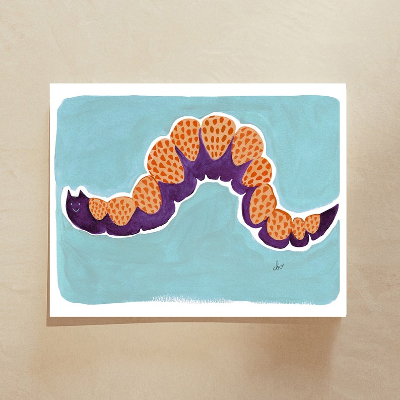 Cute Bugs Wall Art, Insects Gallery Wall, Funky Bugs Posters Set ...