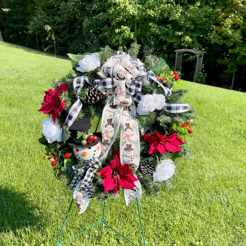 Cemetery Wreath - Etsy