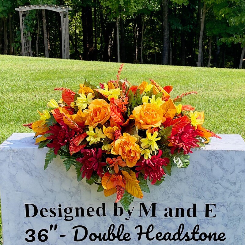 Fall Saddles for Tombstones - Etsy