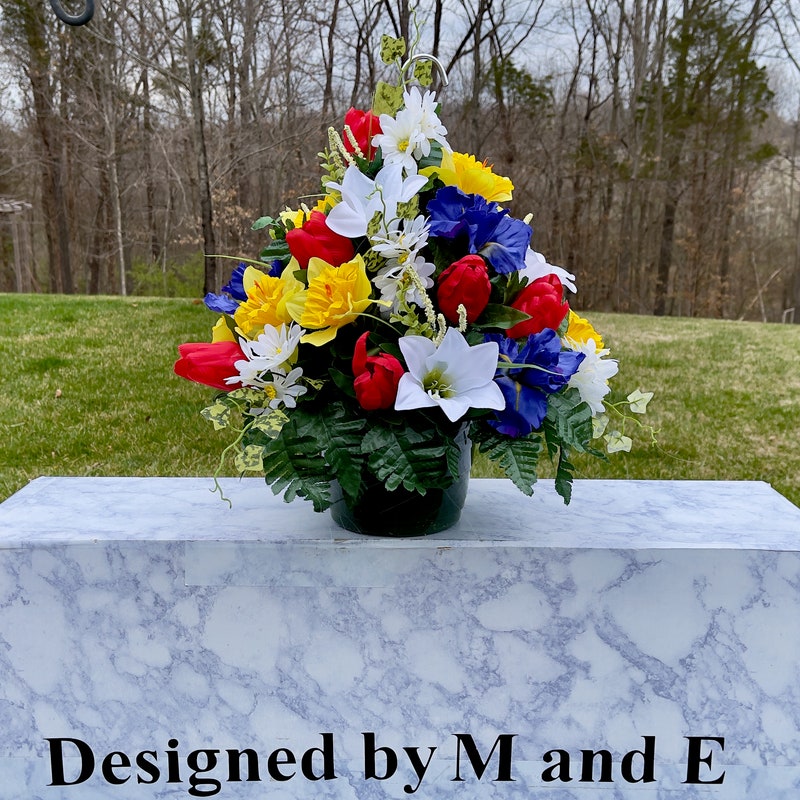 Cemetery Basket - Etsy