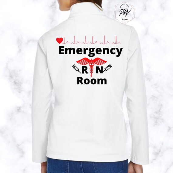 Nurse Jacket ER Nurse Jacket Emergency Room Jacket Nurse - Etsy