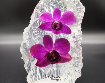 Resin Orchid | Etsy