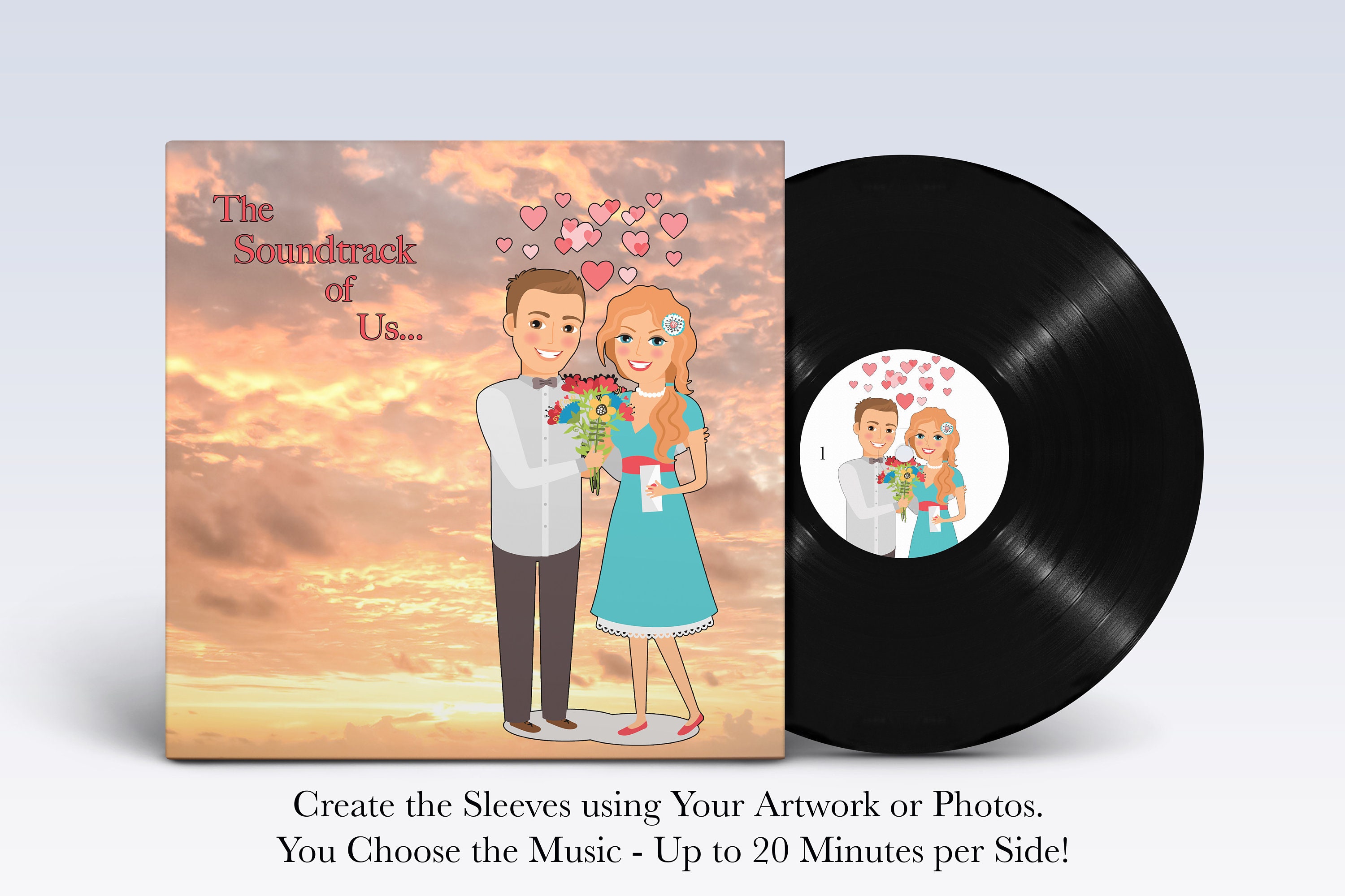 Create Your Own Custom 12 Vinyl Record - Etsy