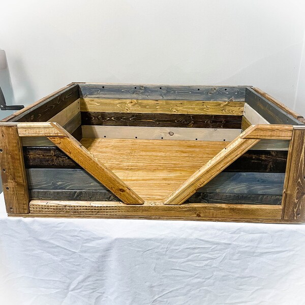Rustic Dog Bed - Etsy