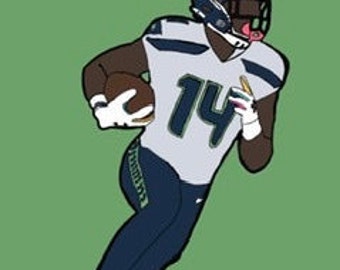 Dk Metcalf Drawing - Etsy