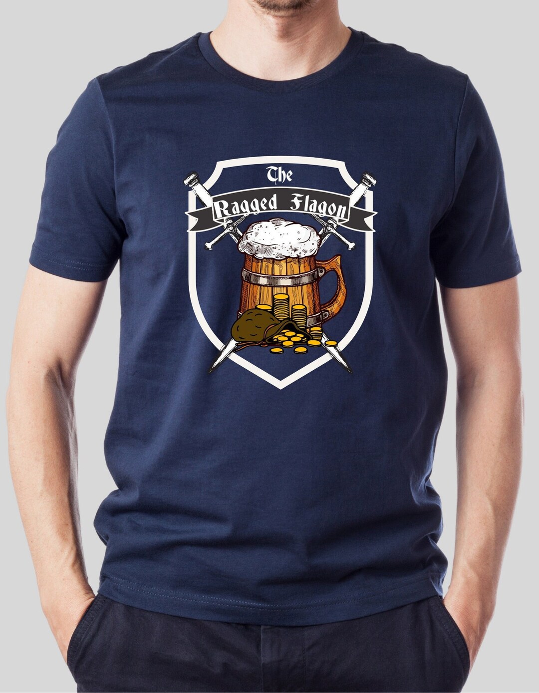 The Ragged Flagon Thieves Guild Tavern Funny Screen Tee - Etsy